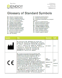 Medical Device Symbol Glossary | Endo-Therapeutics